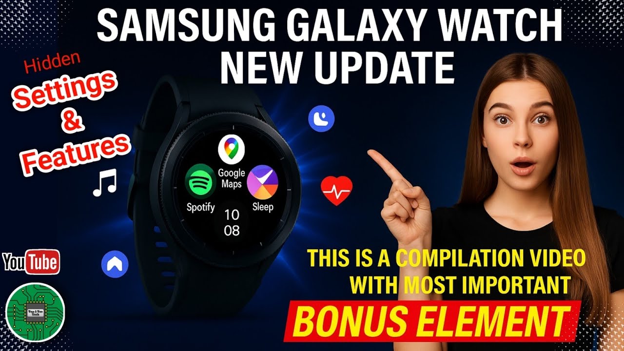 Samsung Galaxy Watch New Update | Compilation video | All features ...
