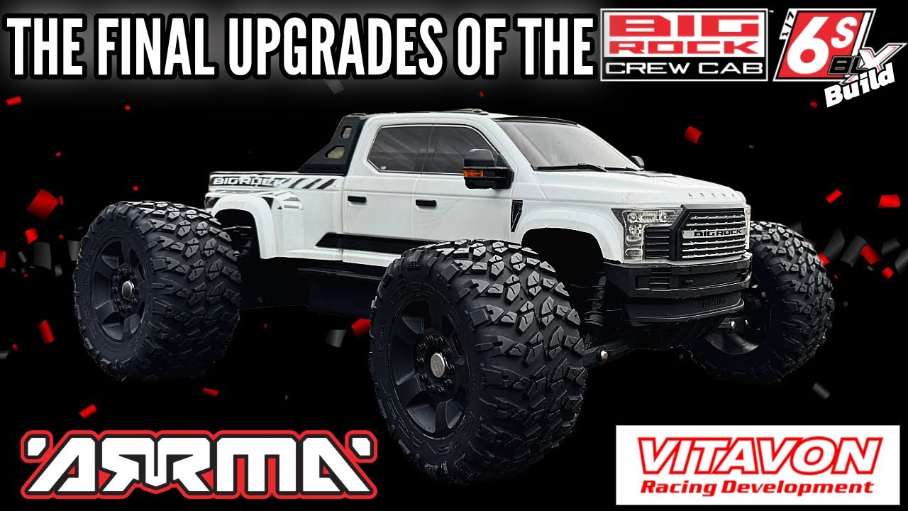 Want a MONSTER Truck? Here's How I Did It with Arrma Big Rock 6S! - YouTube