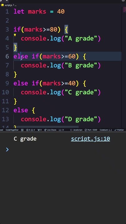 Else If In Javascript Day 21 Of 45 Days Javascript Challenge