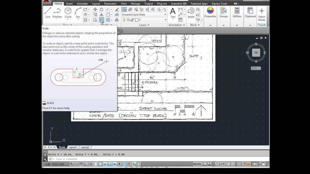 AutoCAD Insert And Scale A Raster Image YouTube autocad-insert-and-scale-a-raster-image-youtube