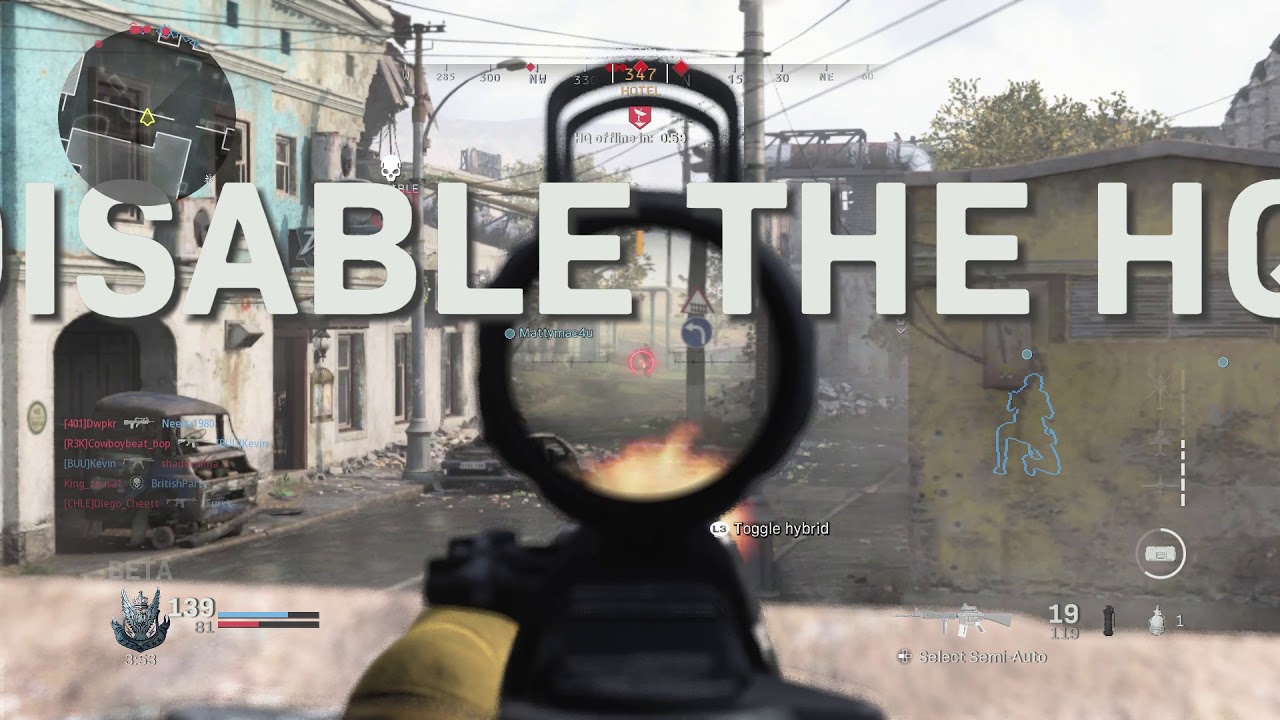 Call Of Duty: Modern Warfare - Headquarters Map Grazna Raid - (BETA ...