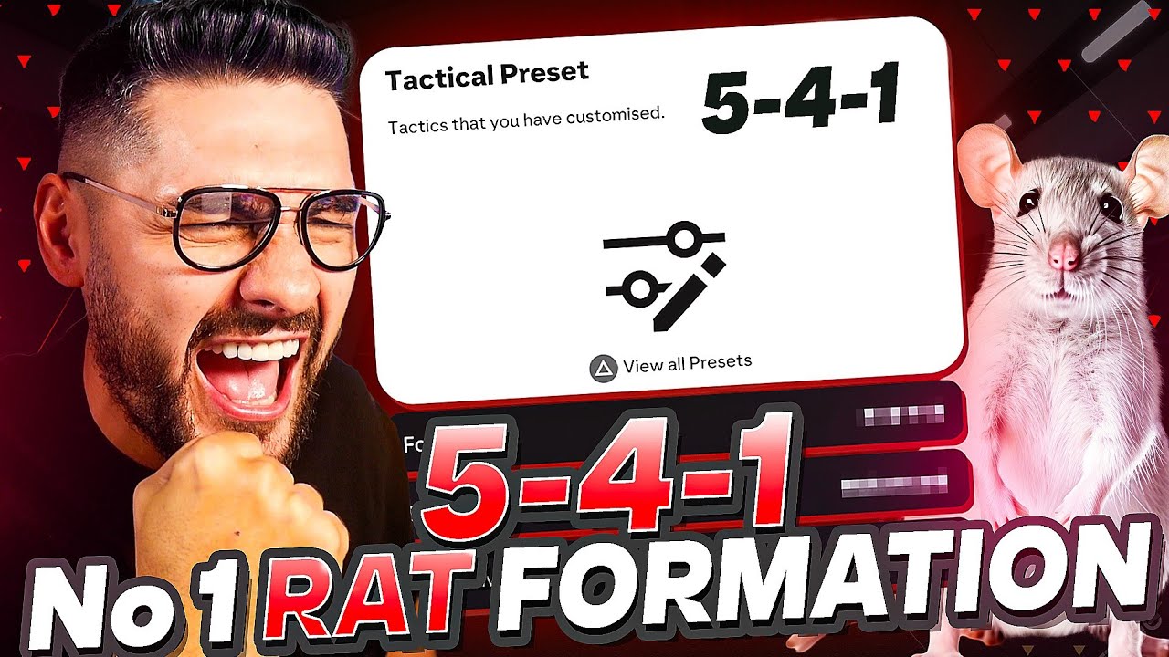 FC 25 Ultimate RAT 5-4-1 Best Tactics To Get You The Easiest Wins Ever ...