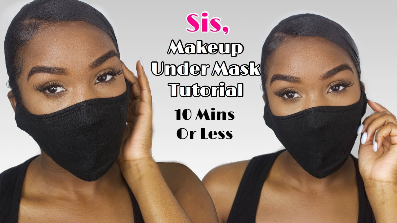 Back To School Makeup For Under Your Mask | Makeup For Beginners ...