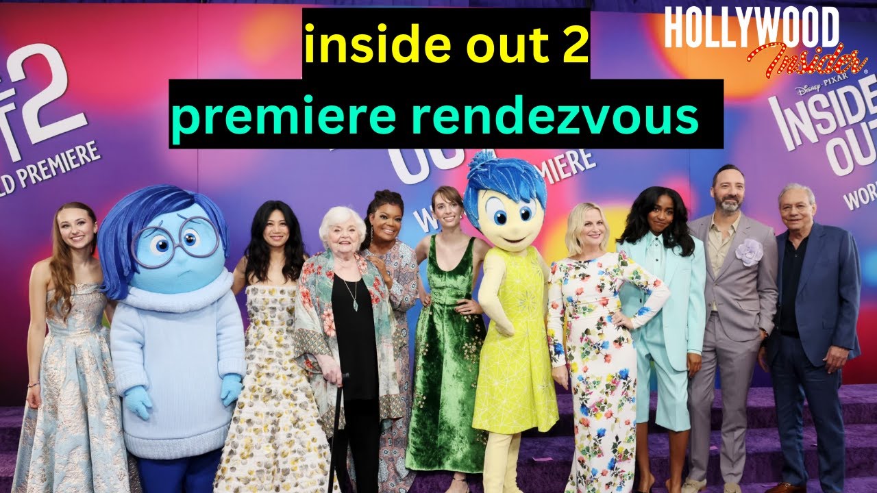 Full Rendezvous at the Premiere 'Inside Out 2' Reactions of the Cast ...