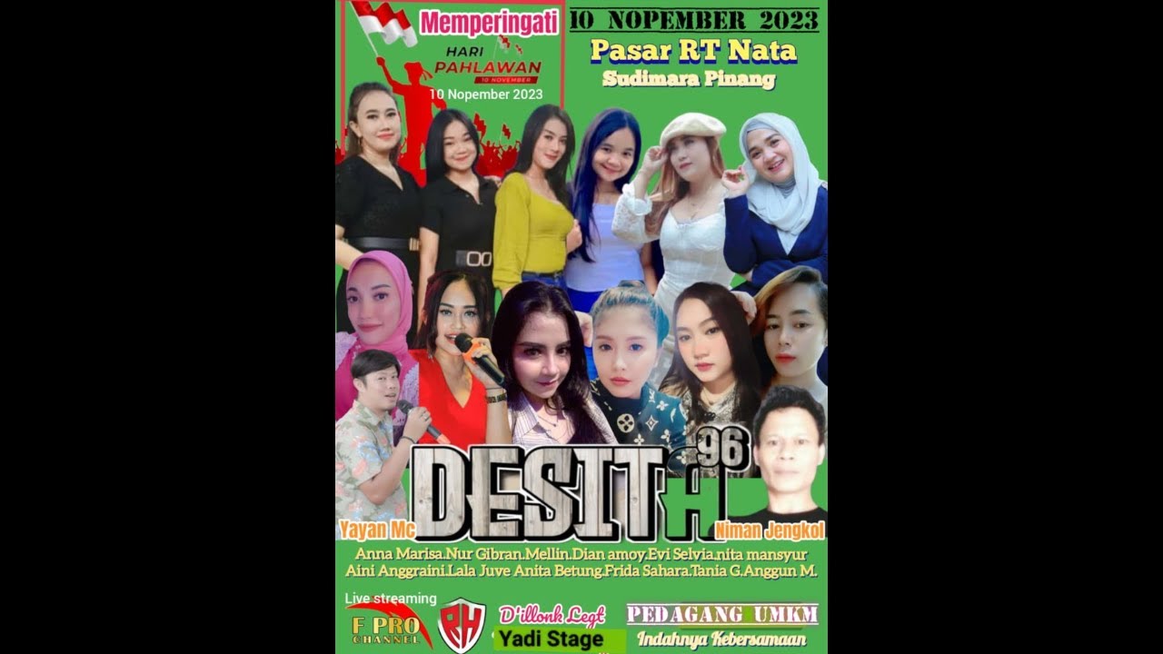 LIVE DESITA 96 | F PRO CHANNEL - YouTube
