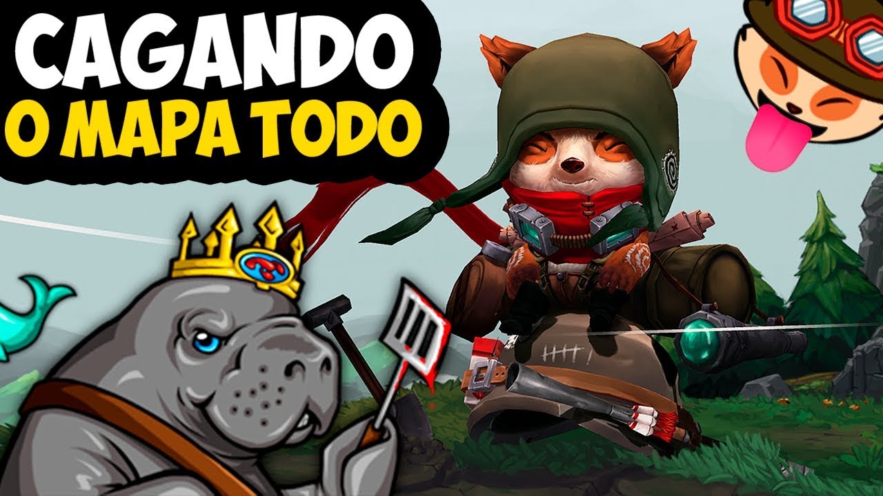 URF VOLTOU - TEEMO AINDA MAIS CAGÃO - League of Legends Pt BR - YouTube