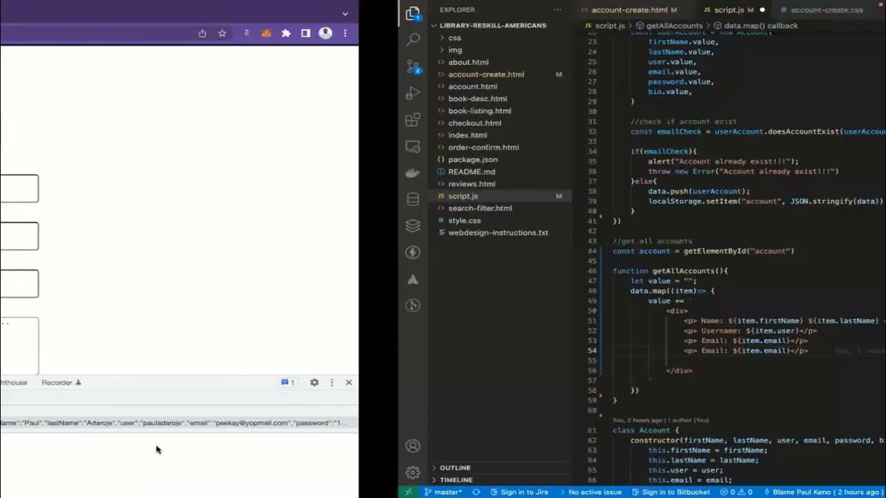 OOP - Get Data from Local Storage - YouTube