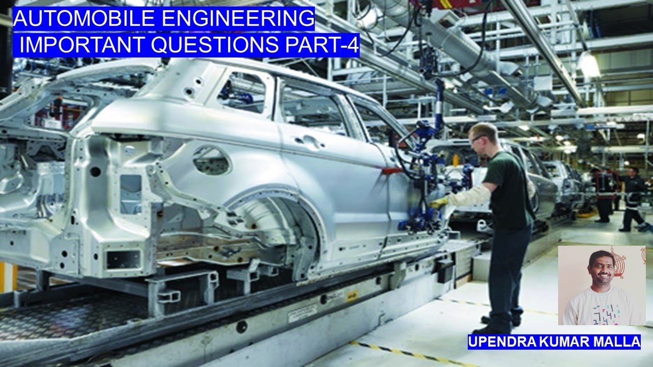 Top 100 Important Questions | Automobile Engineering | MCQ ...