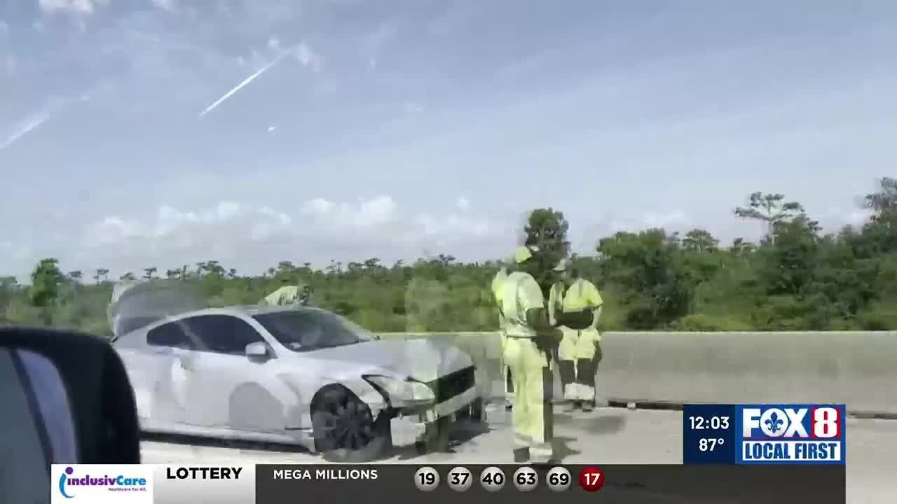 Suspect jumps off I-55 bridge near Manchac, flees into swamp following ...