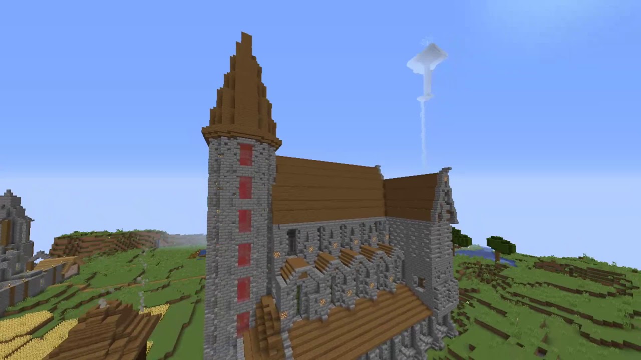 SP minecraft - ep 3 Insane mega BUILD/Update 1.15.2 pv java - YouTube