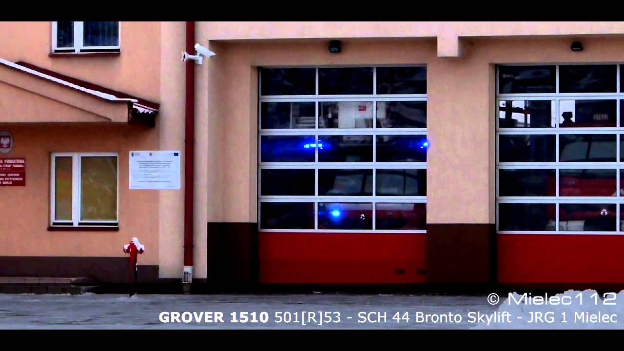 [GROVER 1510!!!] 501[R]53 - SCH 44 Bronto Skylift - JRG 1 Mielec - YouTube