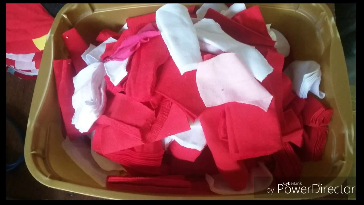 How to make a Circle Rag - YouTube