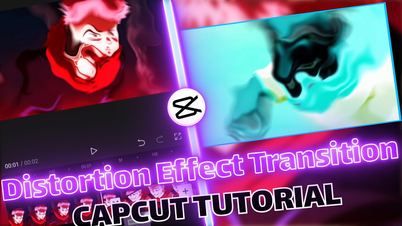 Distortion Effect Transition Tutorial | CAPCUT AMV TUTORIAL - YouTube