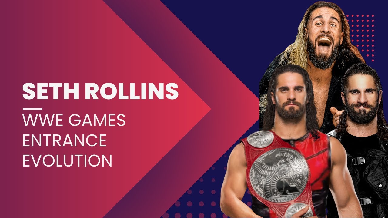 WWE Games Entrance Evolution - Seth Rollins! (WWE 2K14 - WWE 2K25 ...