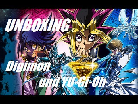 ~UNBOXING/Digimon + Yu-Gi-Oh~ - YouTube