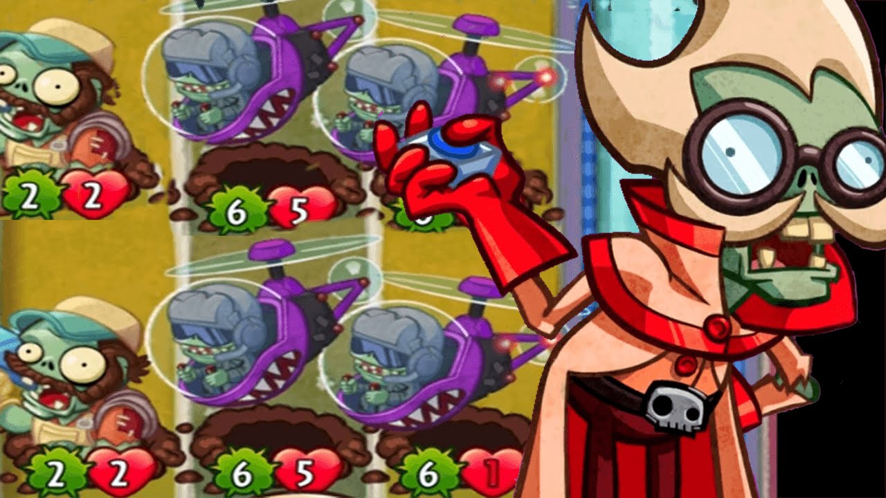 Professor Brainstorm Best Science Zombie Team - Plants Vs Zombies ...