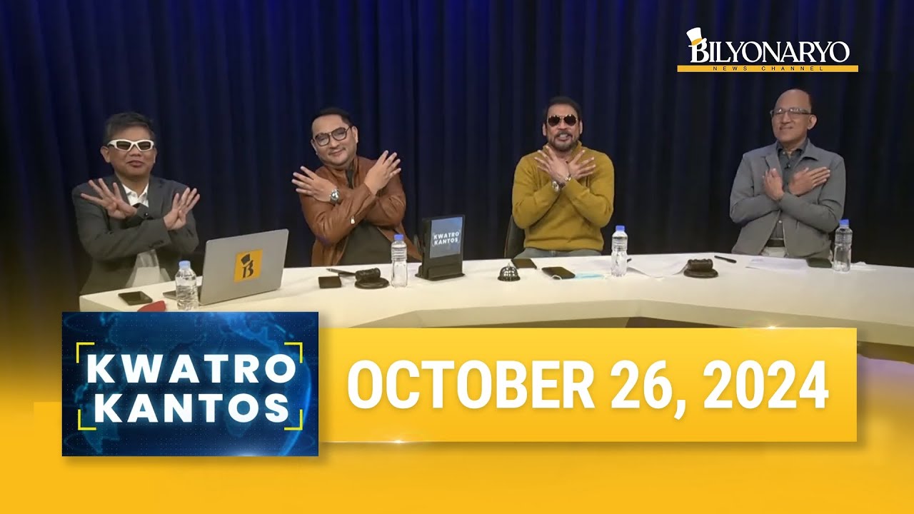Kwatro Kantos | October 26, 2024 - YouTube