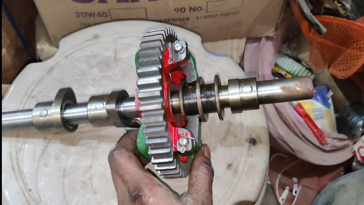 camshaft Lister diesel engine governor repairing - YouTube