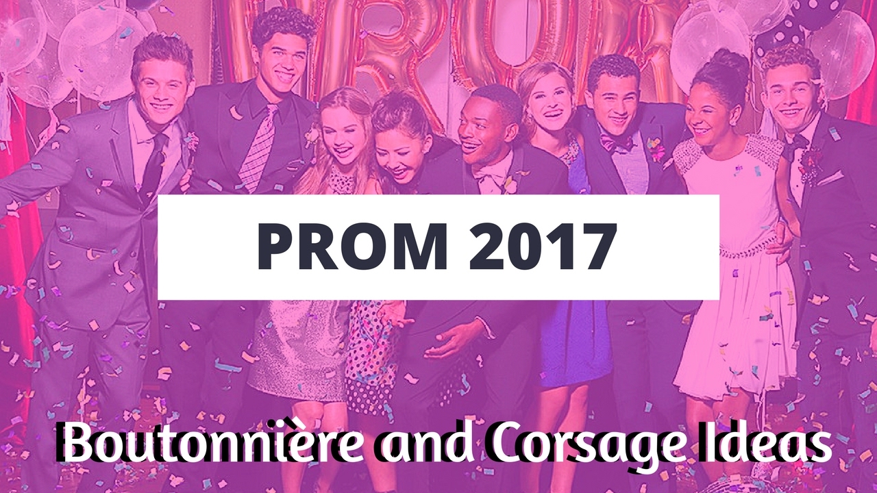 Best Boutonniere and Corsage for Prom 2017 | Unique Prom Corsages - YouTube