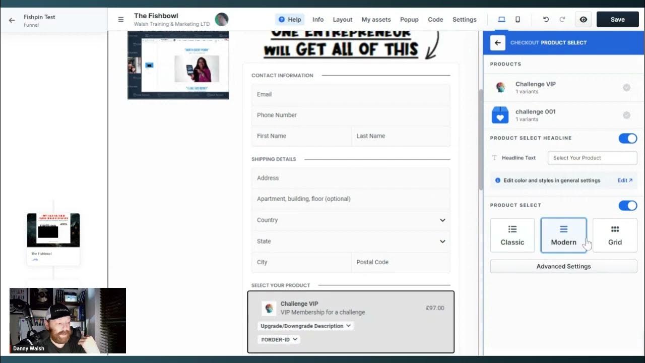 Smart Order Form | ClickFunnels 2.0 New Features (Funnel Hacking Live 2023) - YouTube
