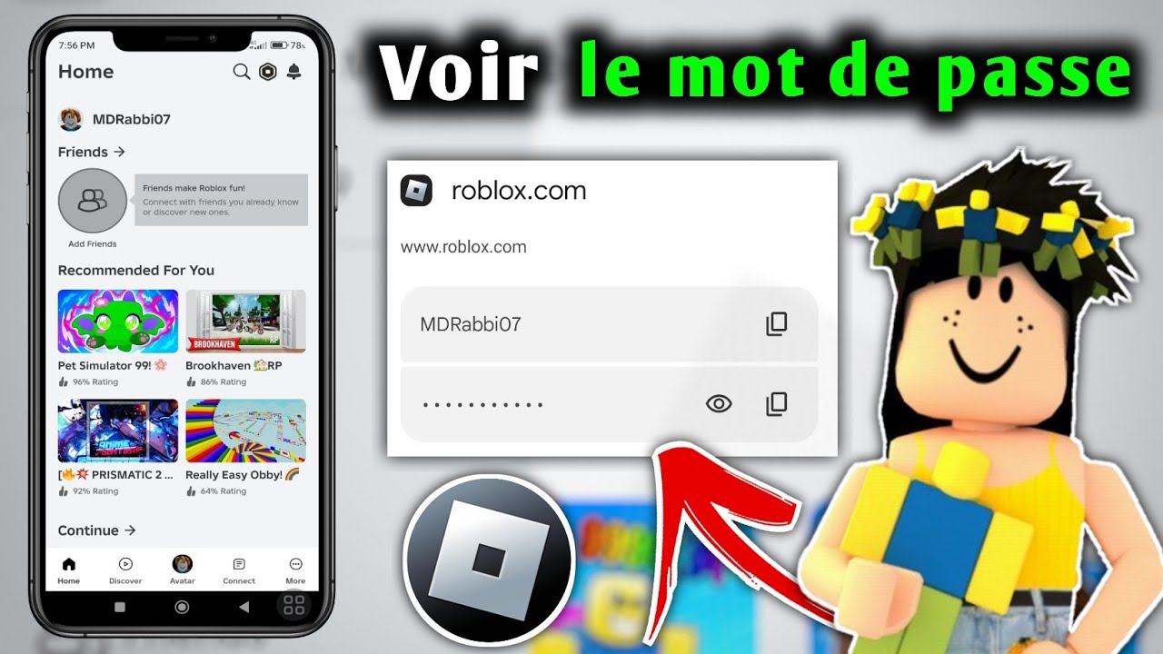 Comment voir votre mot de passe Roblox - Guide complet - YouTube