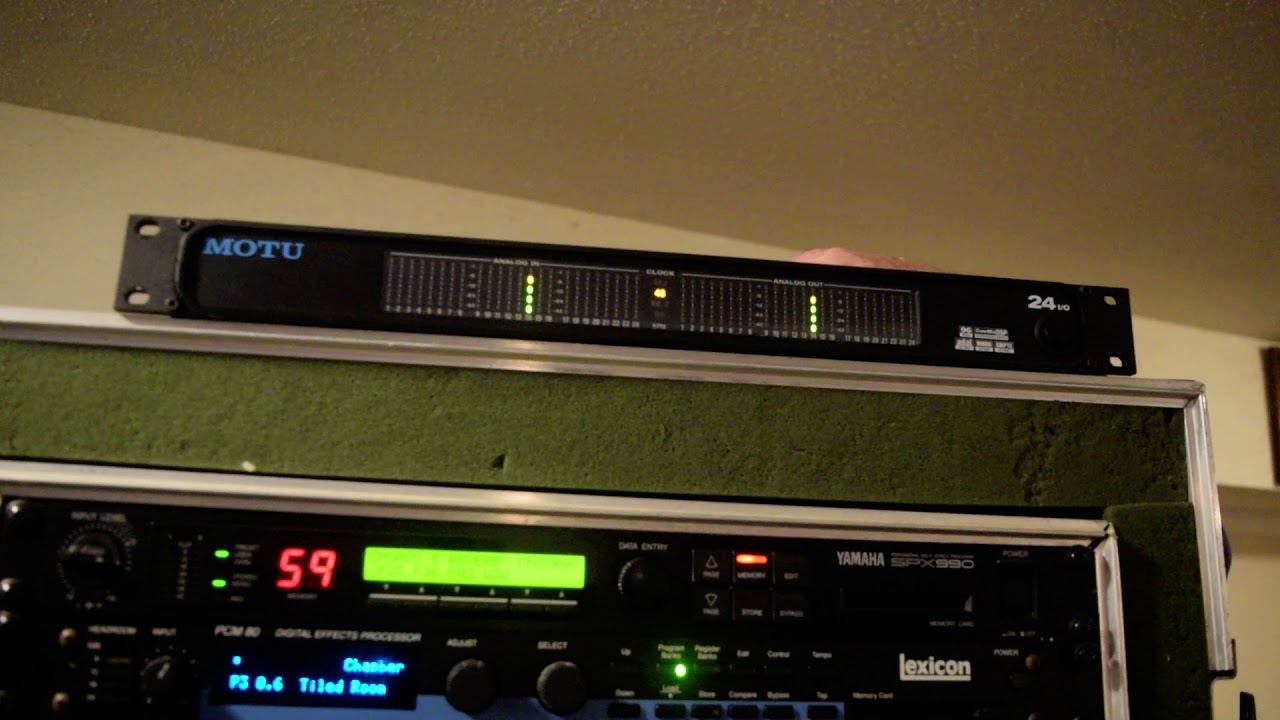 MOTU 24 IO - YouTube