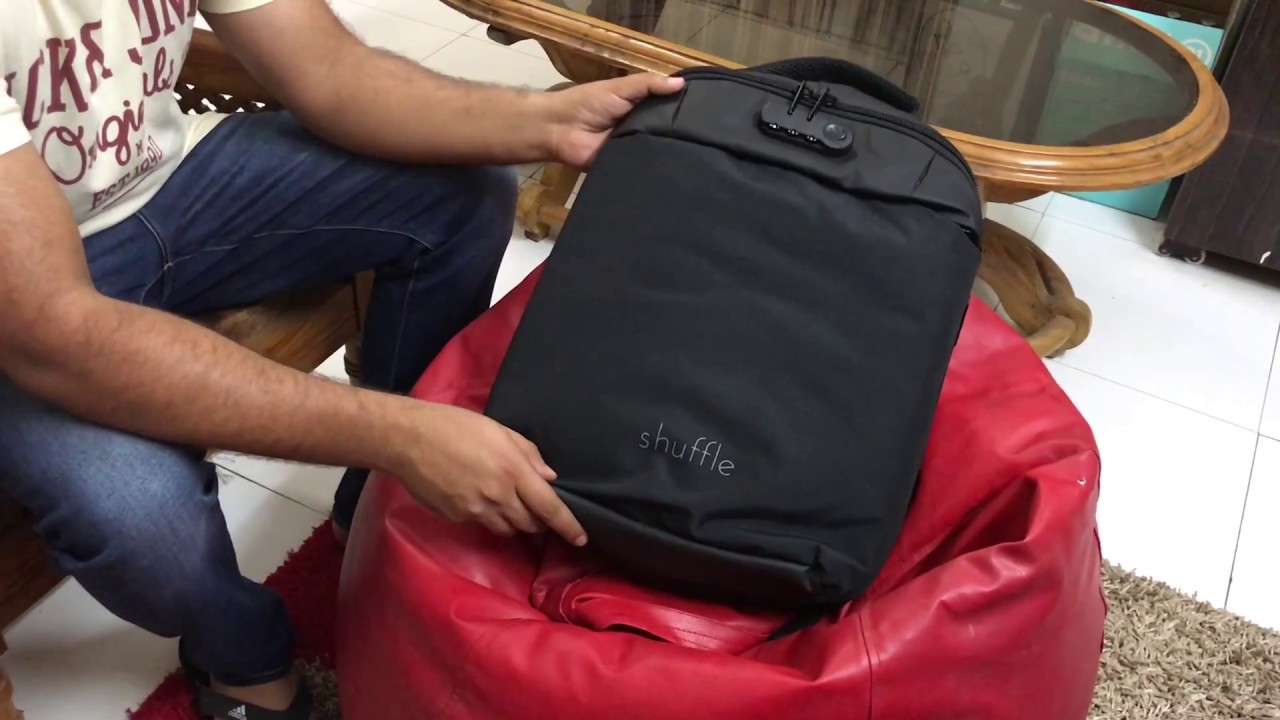Shuffle Smart Laptop Backpack Review - Best Premium Anti-Theft Bag ...