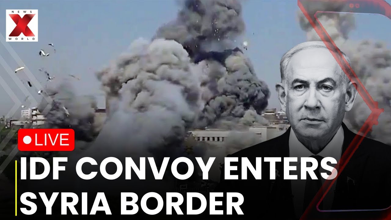 Israel Attacks Syria LIVE: IDF Convoy Crosses Into Syria After Damascus ...