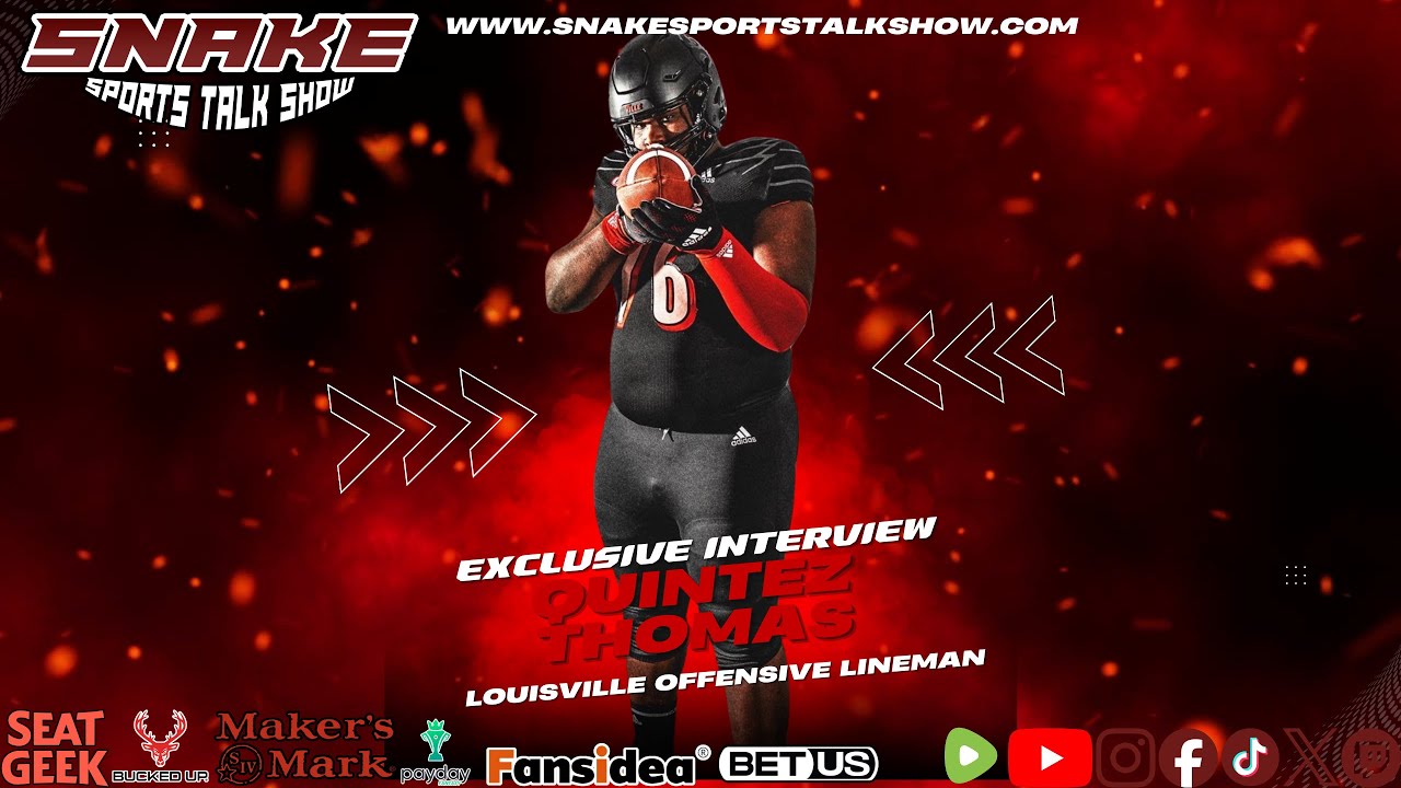 Special Interview | Louisville Cardinals OL Quintez Thomas joins the ...
