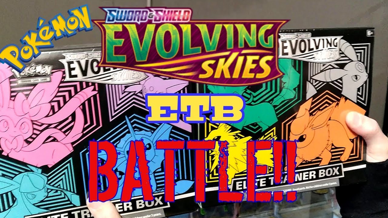 Pokémon Evolving skies ETB battle!! - YouTube