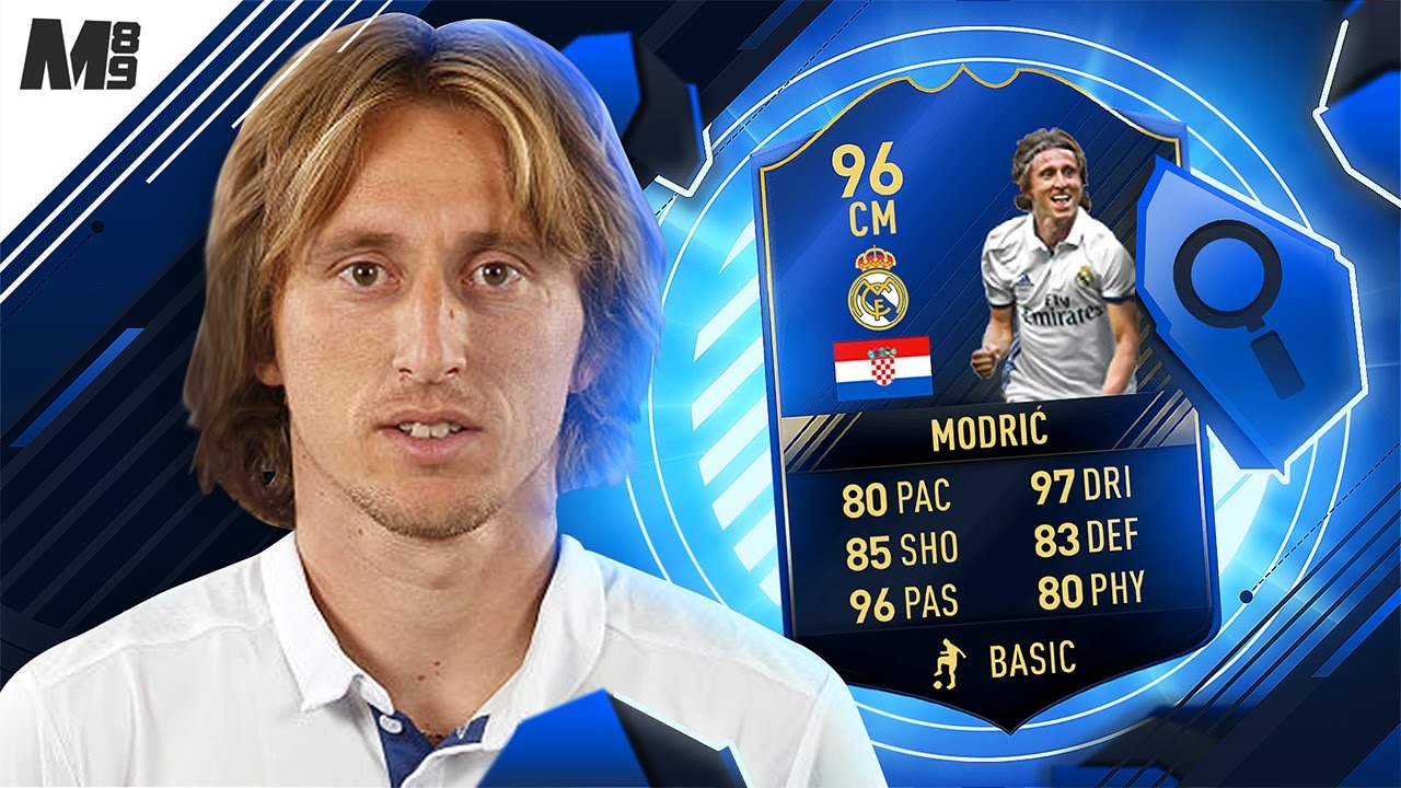 FIFA 17 TOTY MODRIC REVIEW | 96 TOTY MODRIC | FIFA 17 ULTIMATE TEAM ...