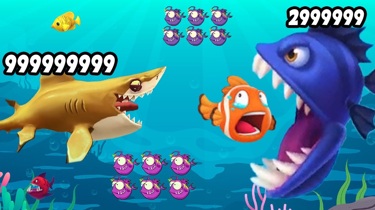 Play High Score in Fish Eater IO - Big Fish All Levels Save The Fish ...