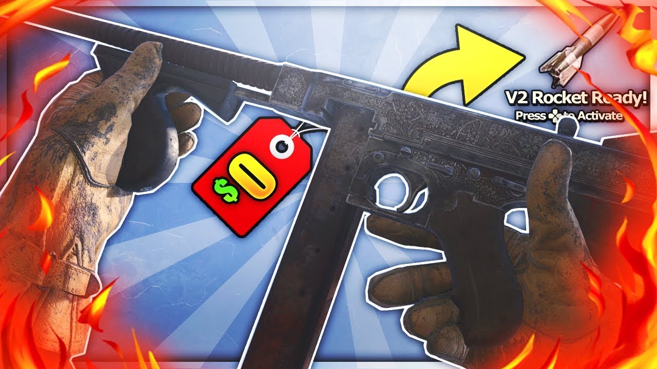 EPIC M1928 WILCO WILL GET YOU A FREE V2 ROCKET IN COD WW2! (COD WWII ...