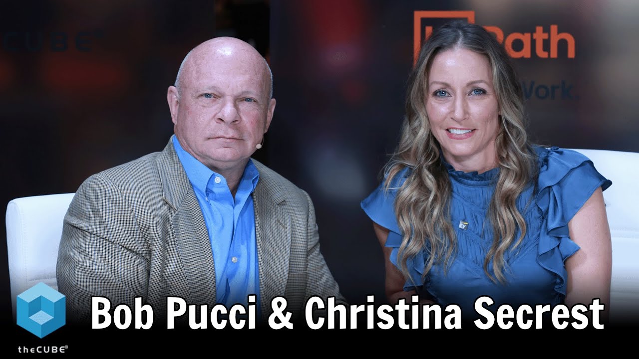 Bob Pucci, State of Tennessee & Cristina Secrest, EY | UiPath Forward 5 ...