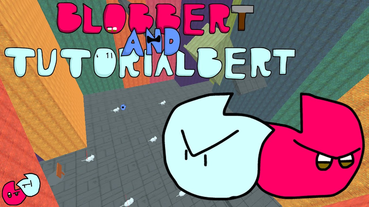 Blobbert and Tutorialbert - Labyrinth Alleyways WIP - YouTube