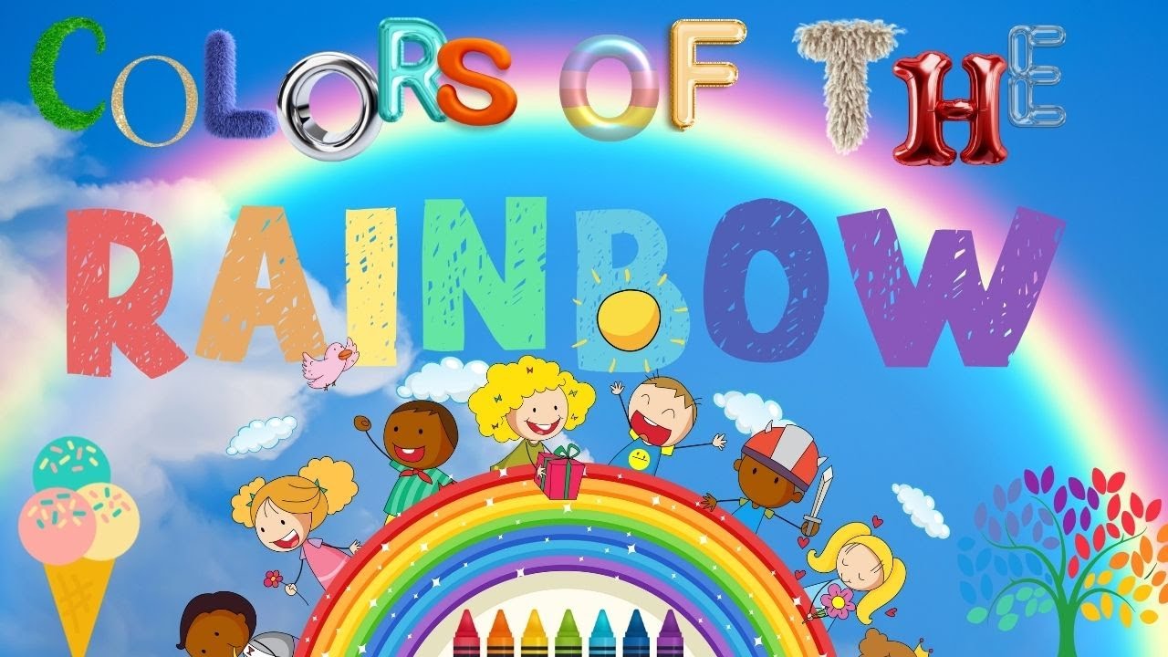 Rainbow World: Learn Colors Song for Toddlers/Fun Educational Music🌈🎵 ...