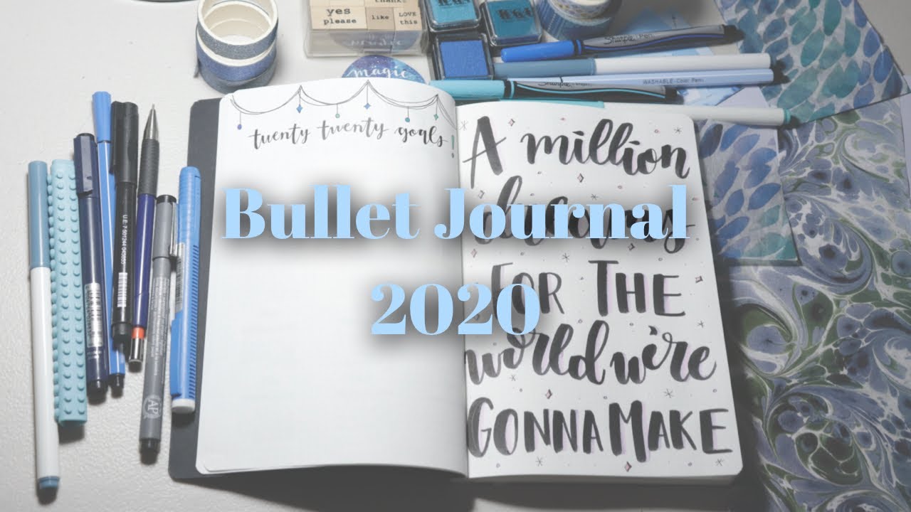 Bullet Journal 2020 - YouTube