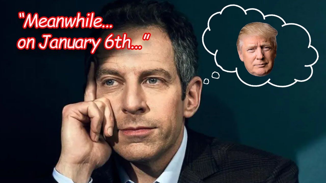 Sam Harris Doubles Down on saying Trump & Jan. 6th are Bigger Concerns ...