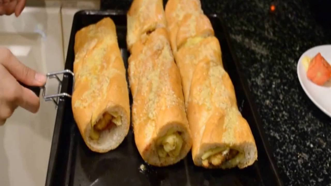 Ghetto kitchen : Chicken cheese stuffs - YouTube