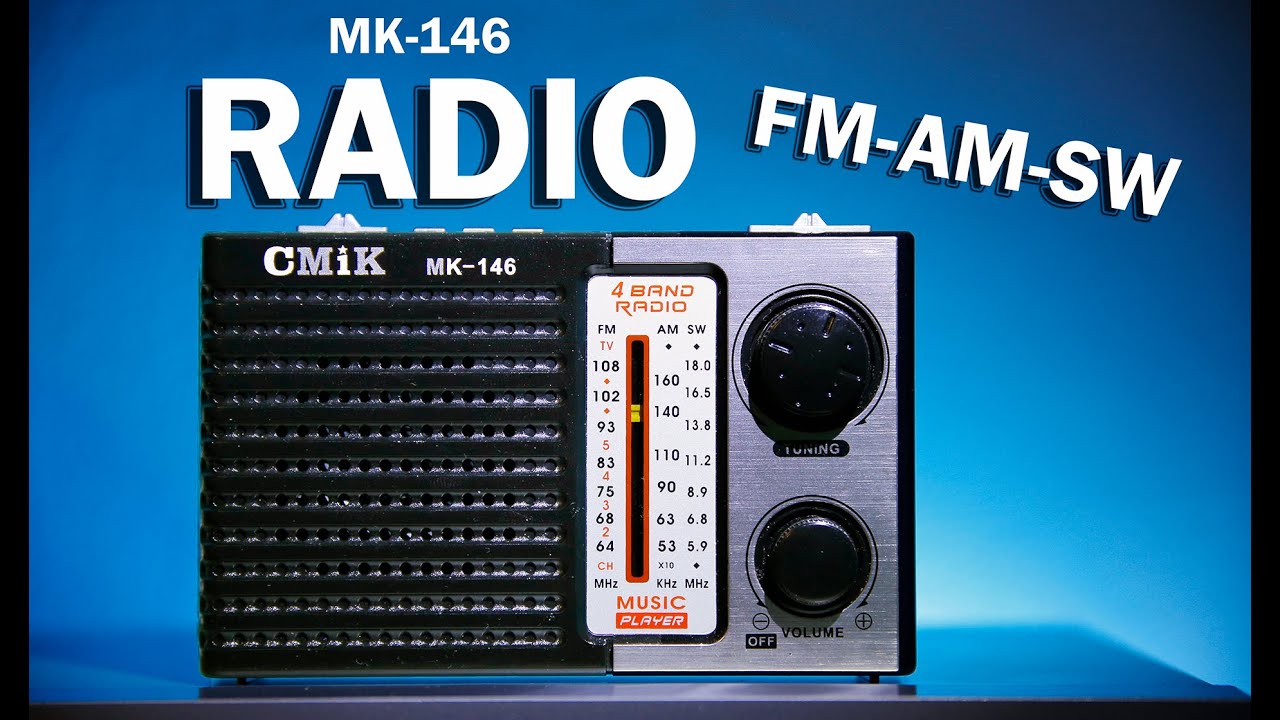unboxing RADIO cmik mk 146 - YouTube