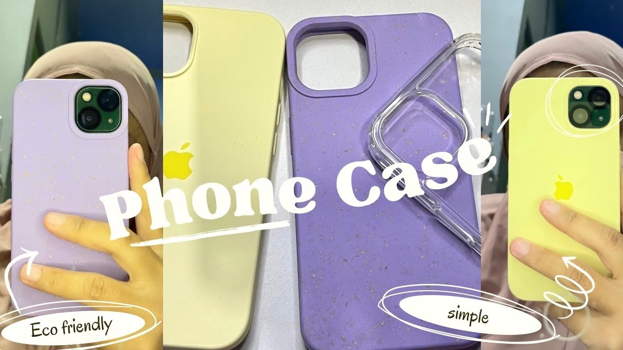 HAUL AND TRY ON CASE HP SIMPLE | ECO FRIENDLY PHONE CASE - YouTube
