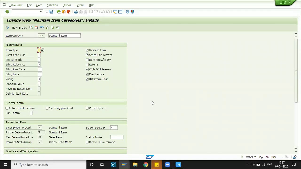 Item Category Control Video Part 1 - YouTube