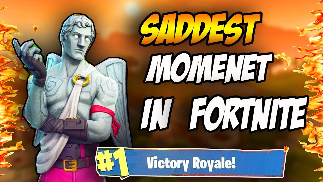 Saddest Moment In FortNite - YouTube