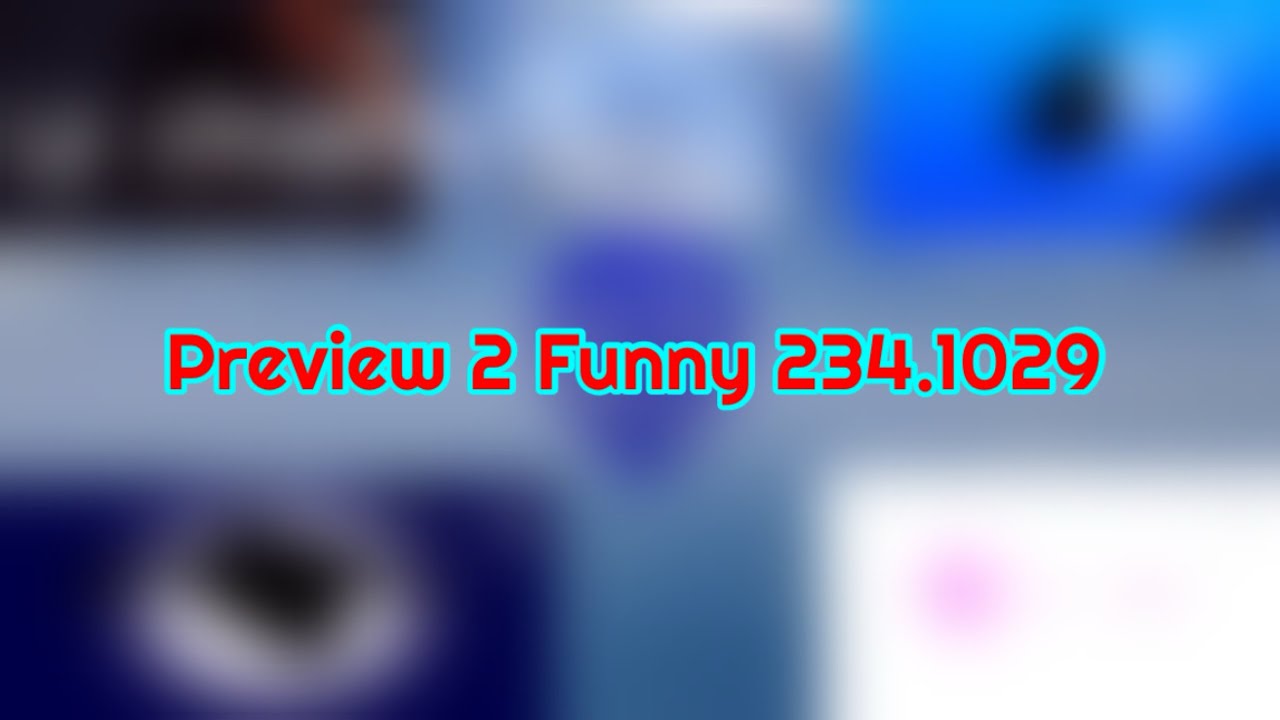 Preview 2 Funny 234.1029 - YouTube