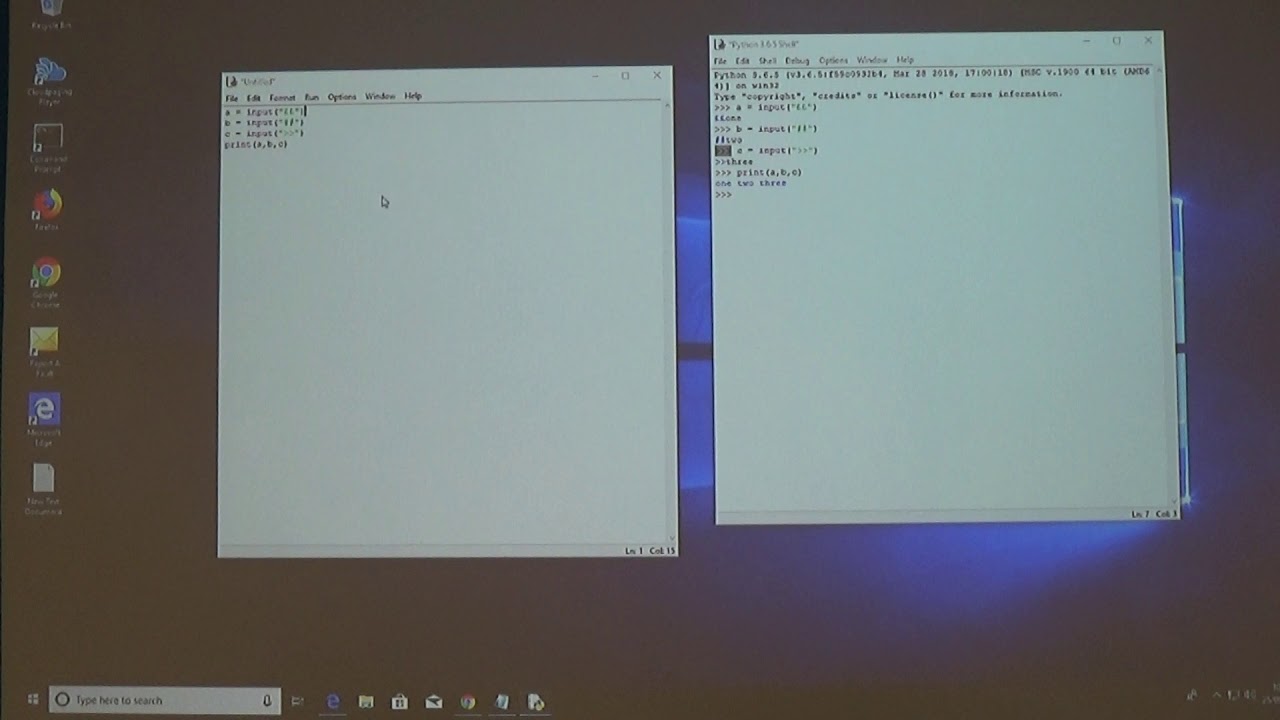 Getting started with Python 7 - YouTube