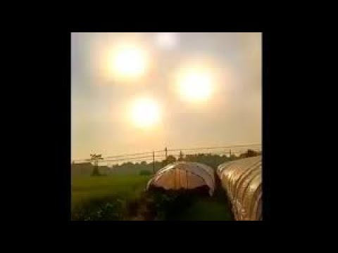 the sign of 3 suns in china's sky ! scientific explanation for its how ...