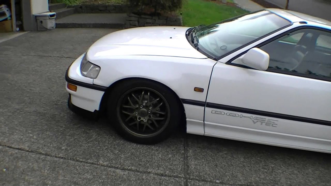 1990 Honda CRX si JDM SIR EF8 edm conversion pt.1 - YouTube