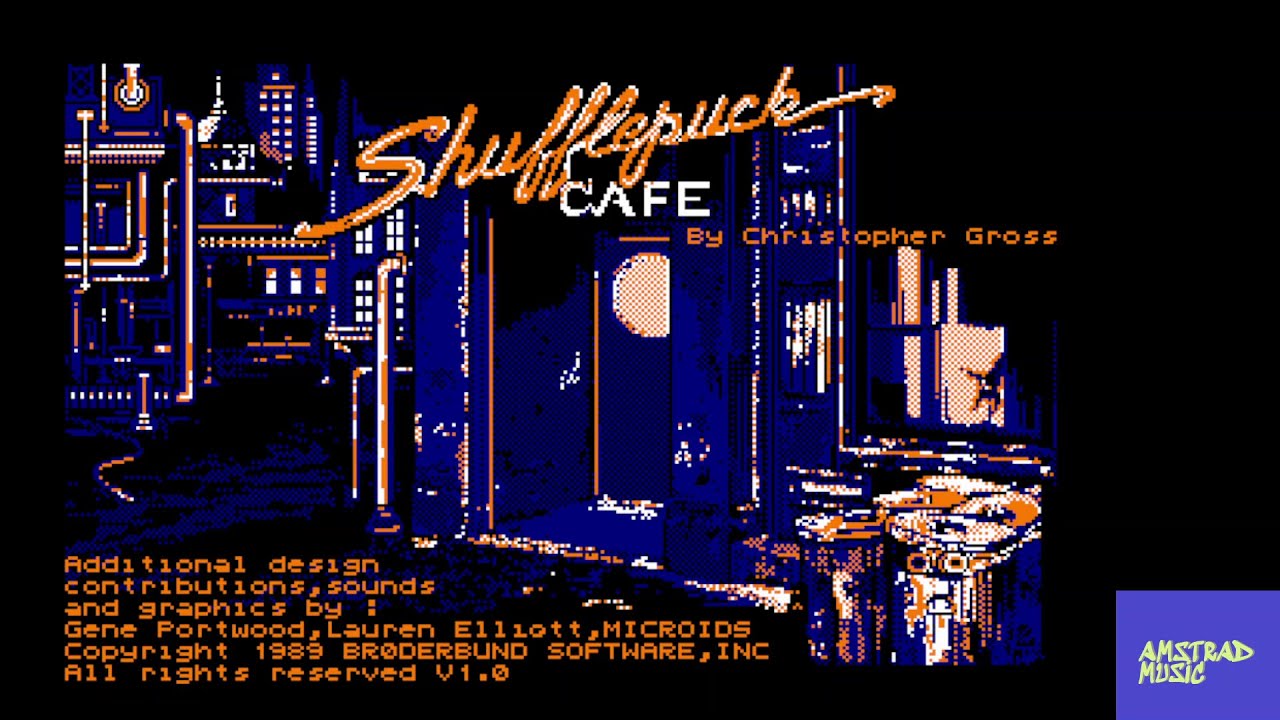 SHUFFLEPUCK CAFE Music - Nostalgia Amstrad AY MUSIC - YouTube