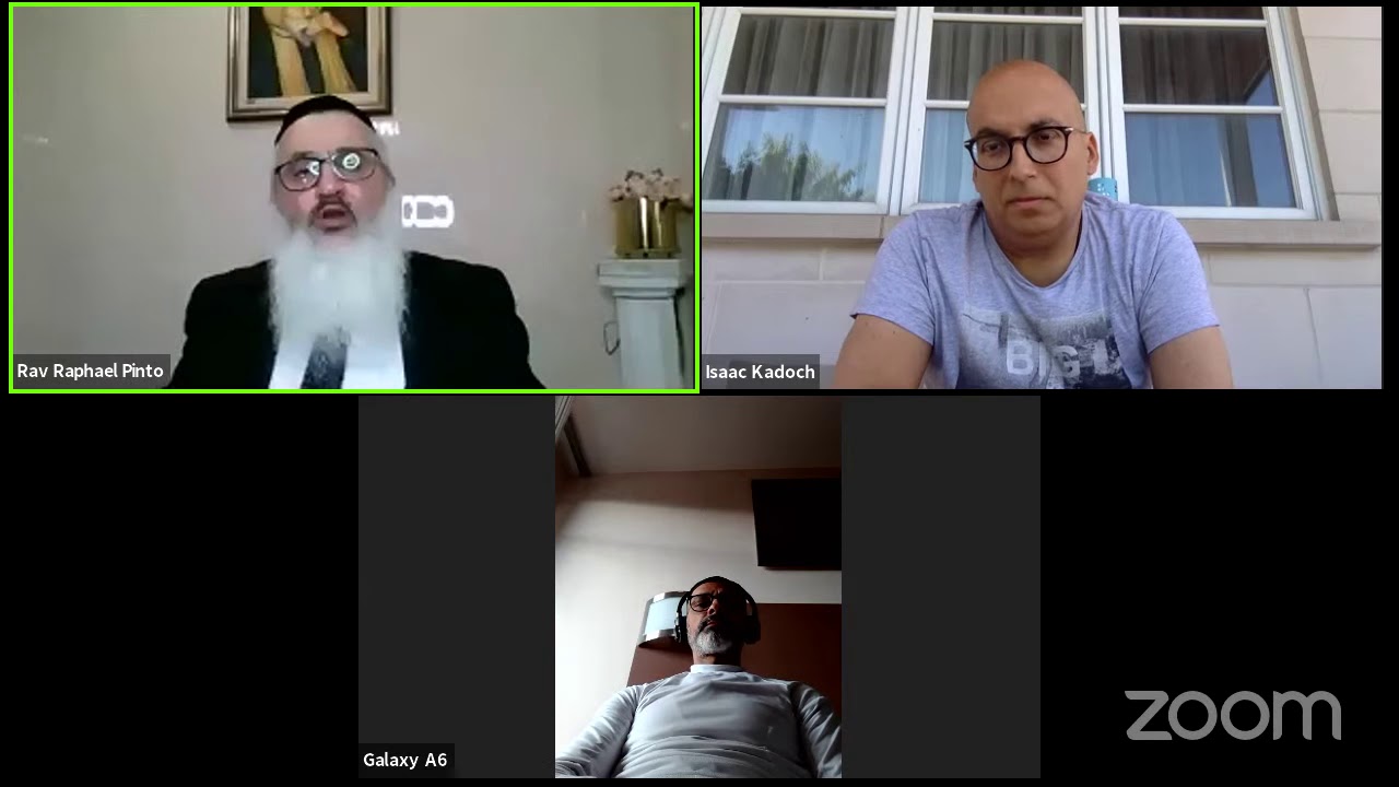 PARACHAT KORAH' - Le prénom influence sur la vie de la personne - RAV RAPHAEL PINTO - YouTube