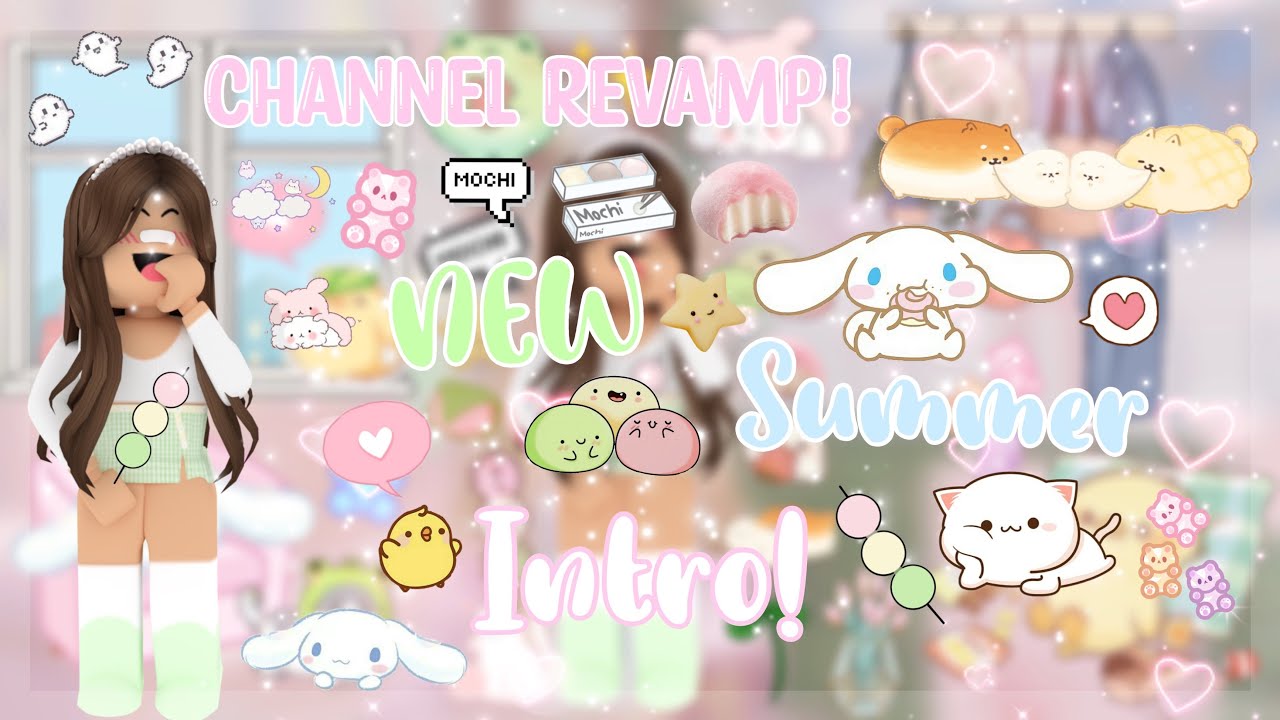 SUMMER CHANNEL REVAMP!!*🍡 *new summer intro* - YouTube